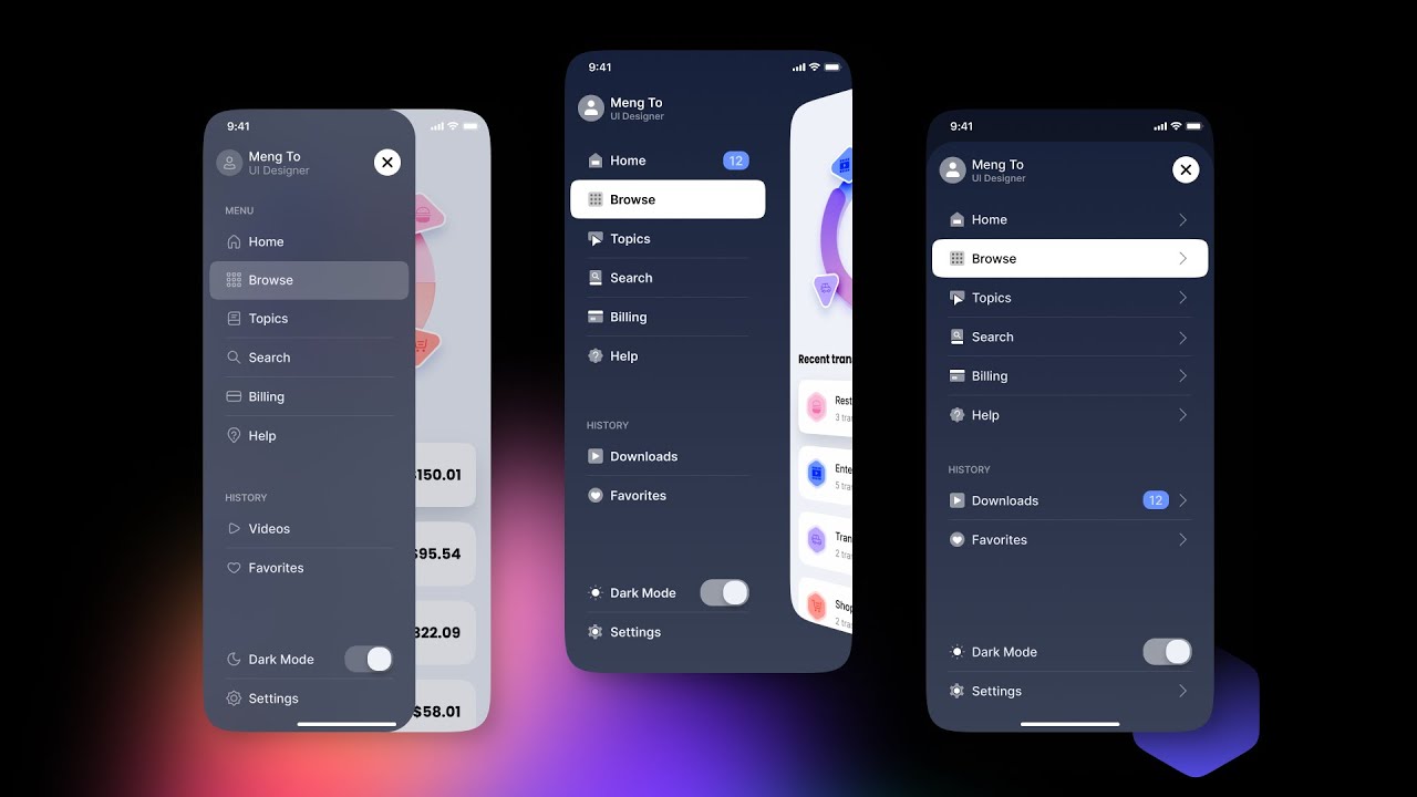 Download Creating an Animated Sidebar Menu in Flutter with Rive ... Download Creating an Animated Sidebar Menu in Flutter with Rive ...