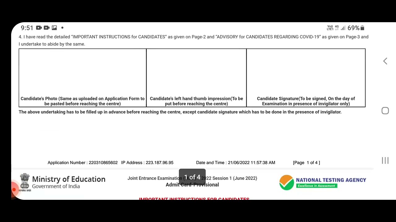 Download Neet ug self declaration form fill up|how to self declaration ... Download Neet ug self declaration form fill up|how to self declaration ...